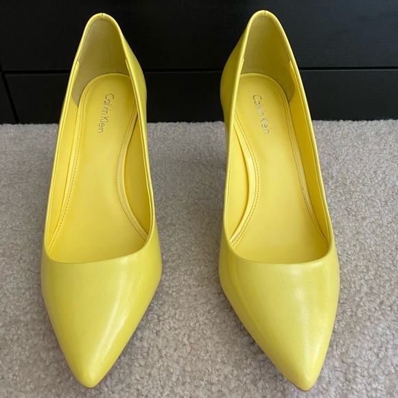 Calvin Klein | Shoes | Calvin Klein Limoncello Shoes | Poshmark